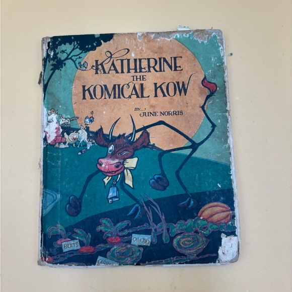 Antique | Other | Very Rare Antique Katherine Komical Kow Children ...